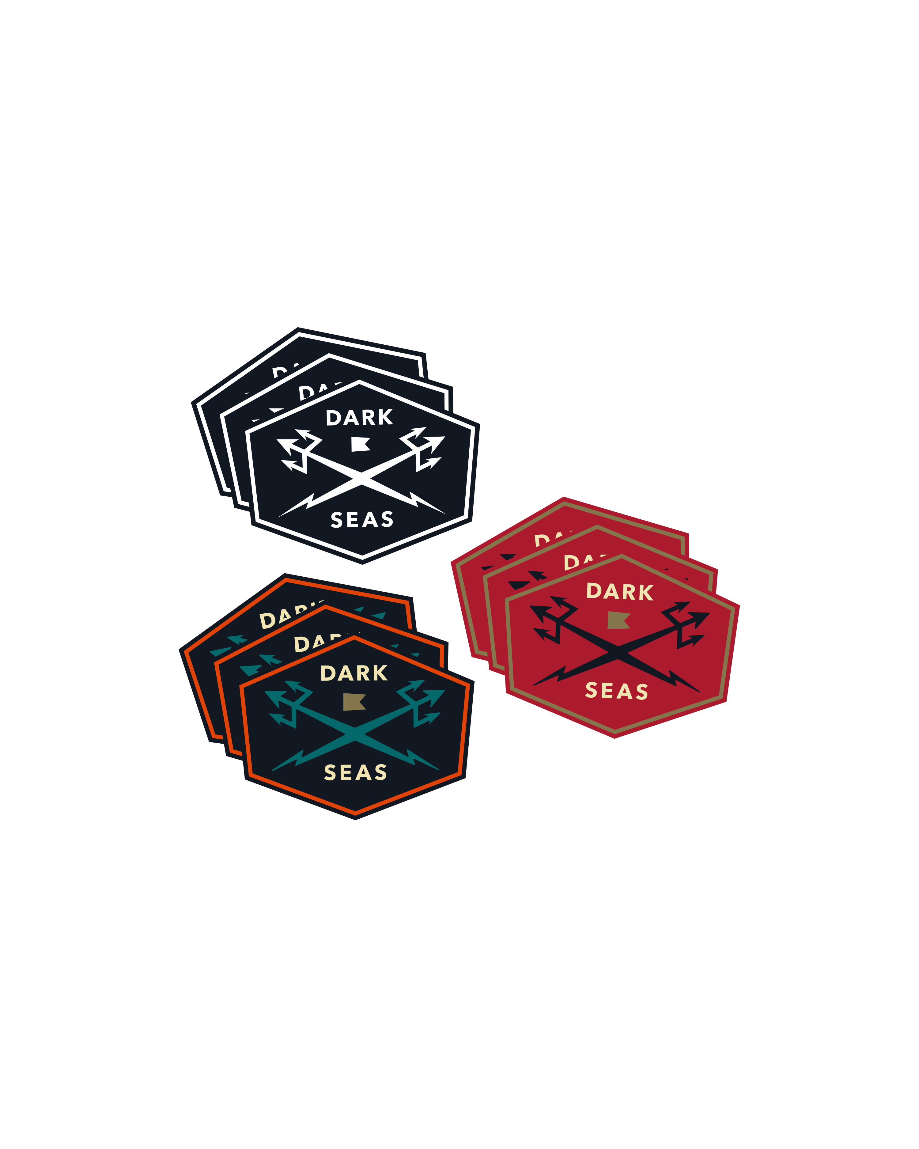 Progressive Sticker Pack 20Pk – Dark Seas Division